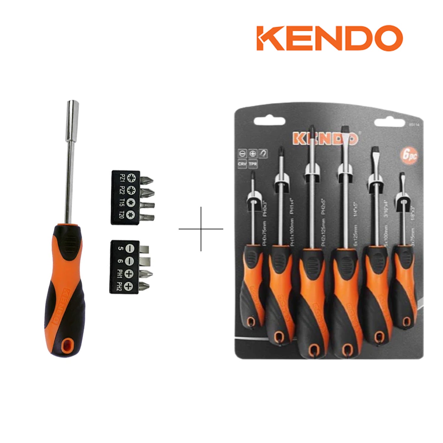 Kendo Screwdriver Set Combo