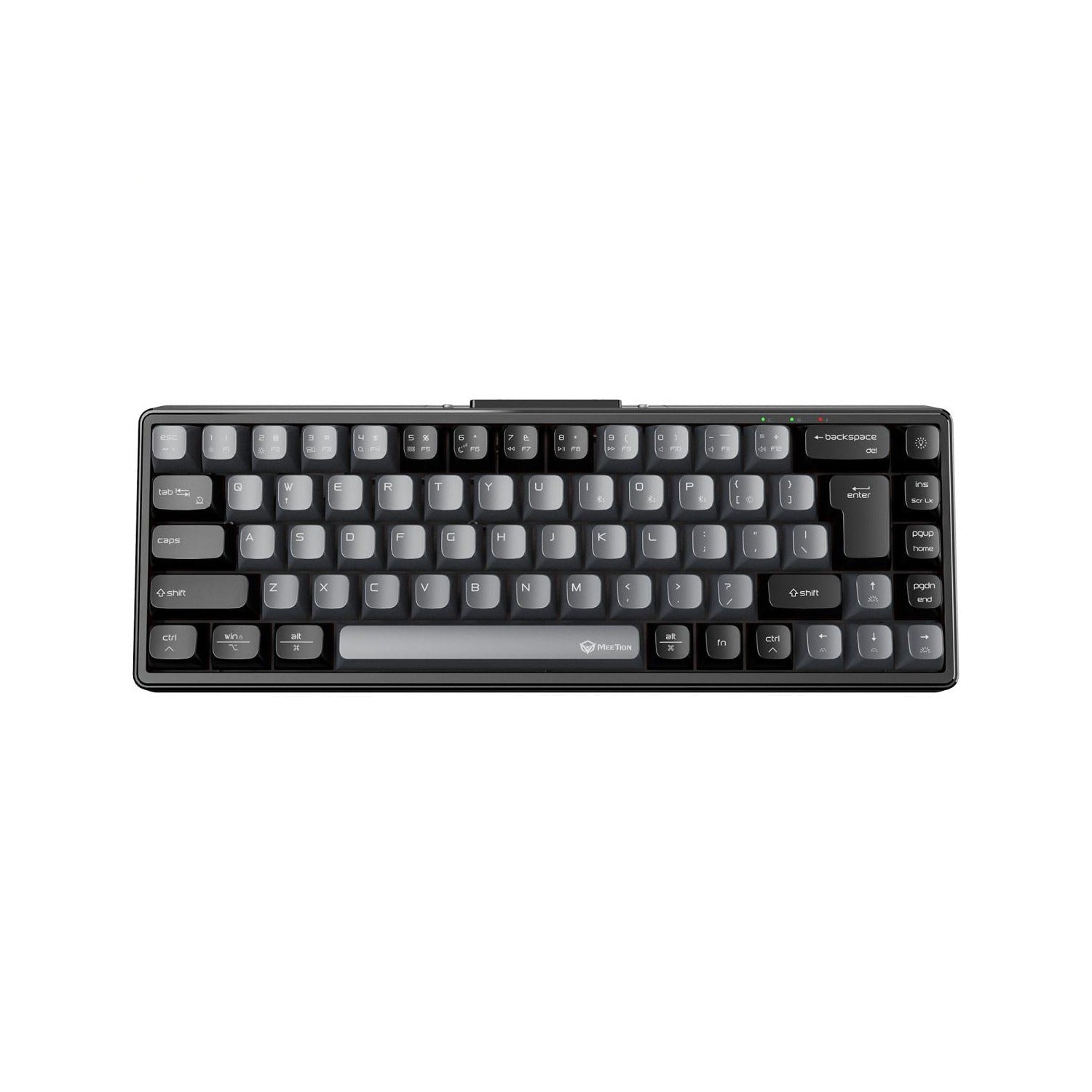 Meetion MK12 65% Tri-Mode RGB Mechanical Keyboard (2.4G Wireless, Blue
