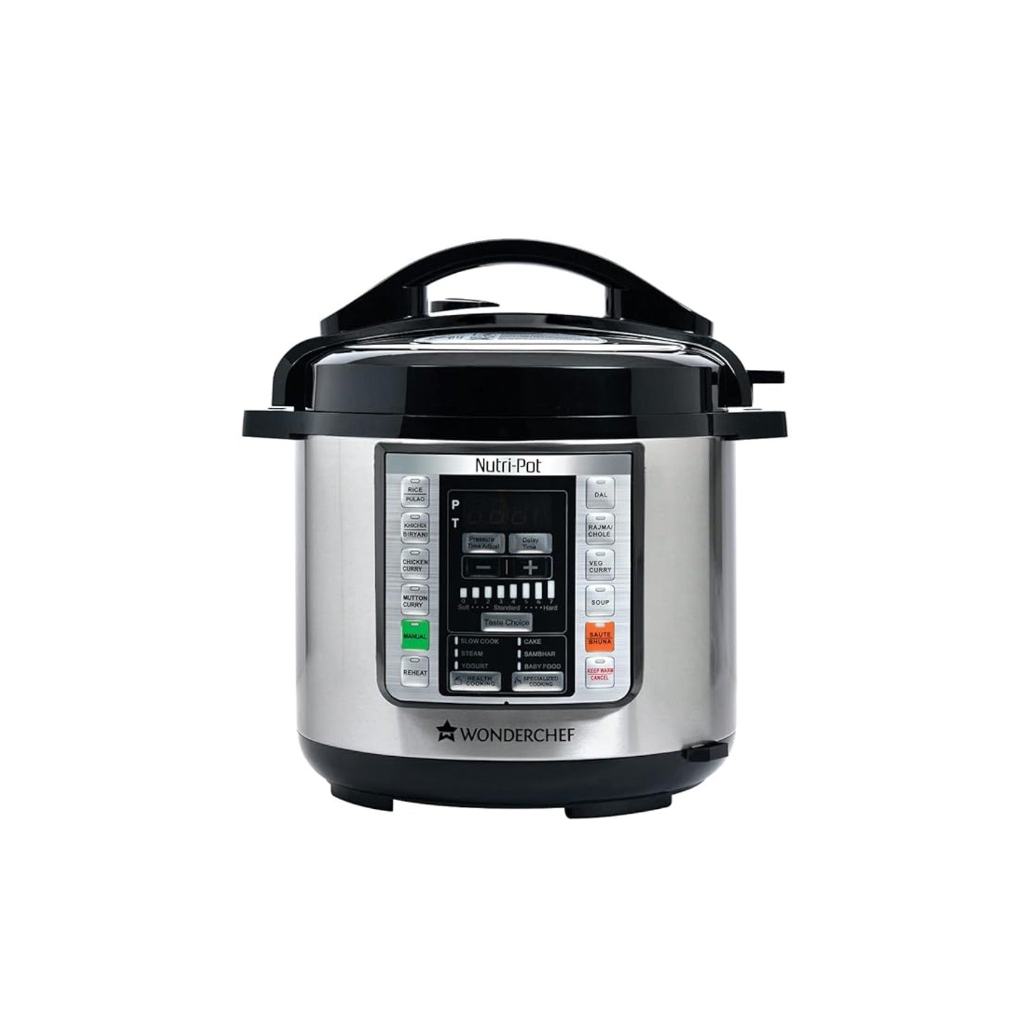 Wonderchef Nutri-Pot 6L Electric Pressure Cooker with 7-in-1 Functions