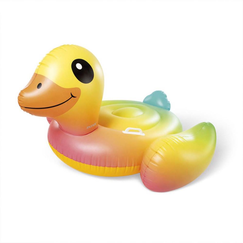 Intex Baby Duck Ride-On Inflatable Pool Float, Ages 3+ 42157556