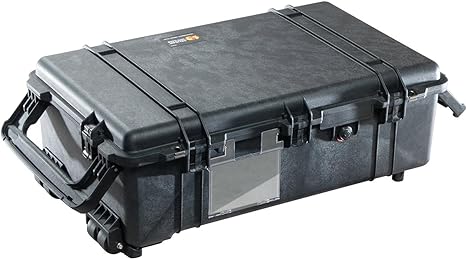 Pelican Transport Case with pick and pluck Foam Black 1670-000-110