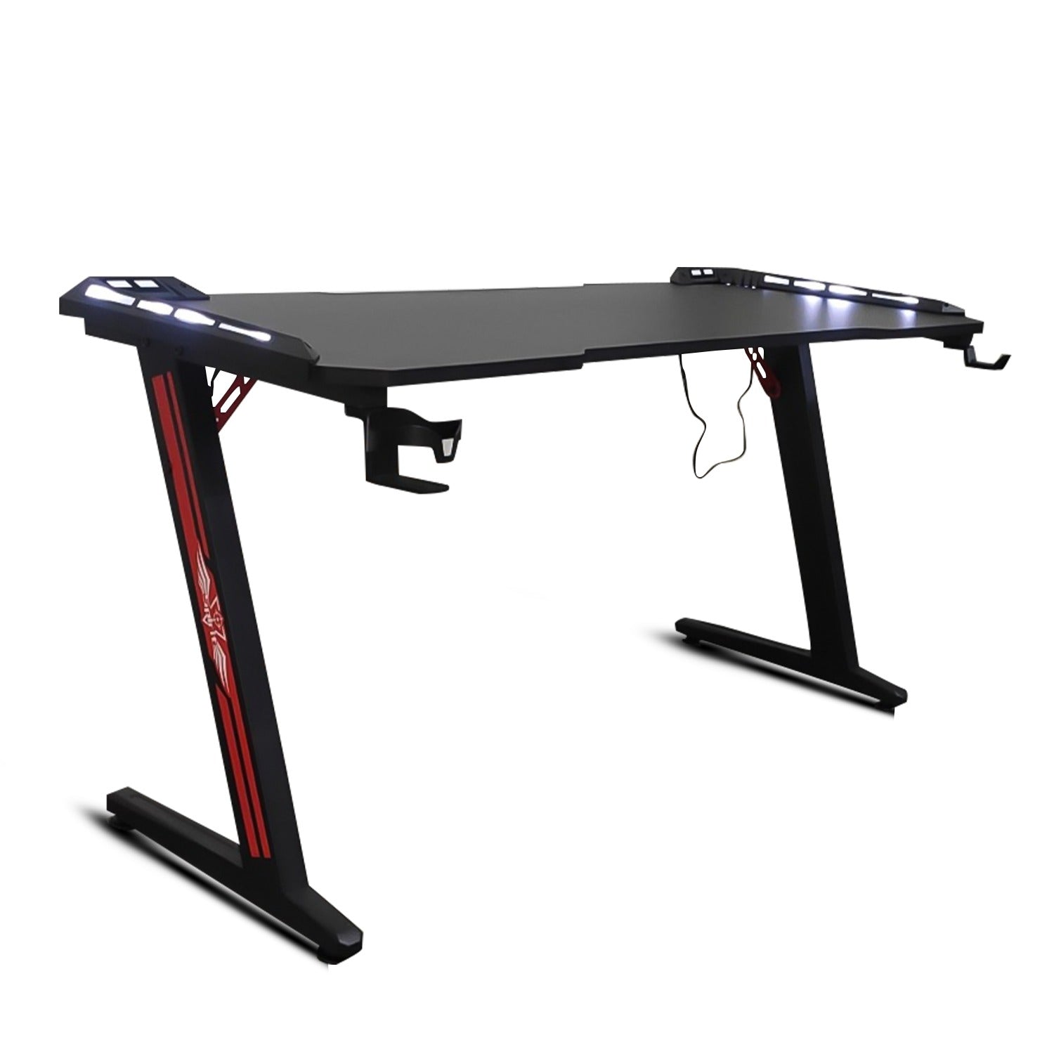 E-Sport 140CM Gaming Table with Cup Holder and Headphone Hook ZDL3-140