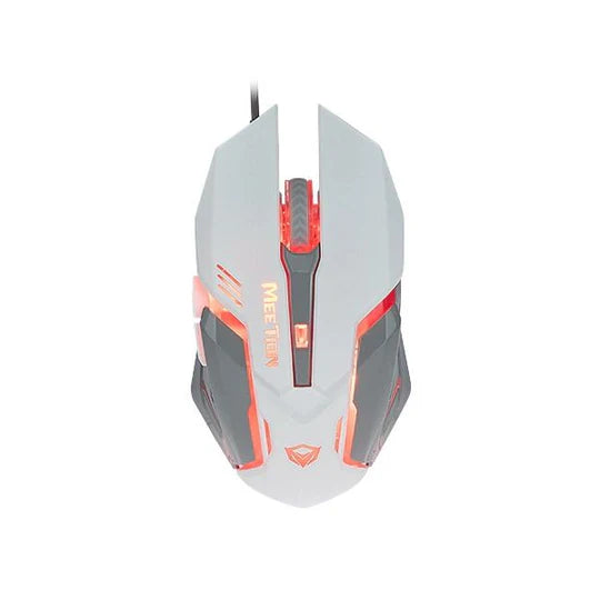 Meetion MT-M915 USB Corded Backlit Mouse White MT-M915-W