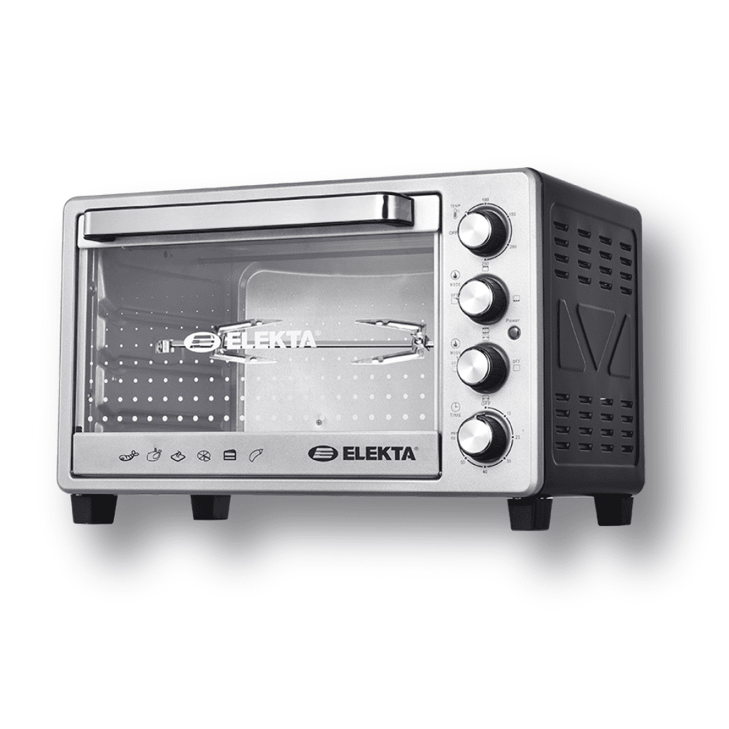 Elekta 45 Ltrs Low Eission Glass Electric Oven With Rotisserie EBR0-44