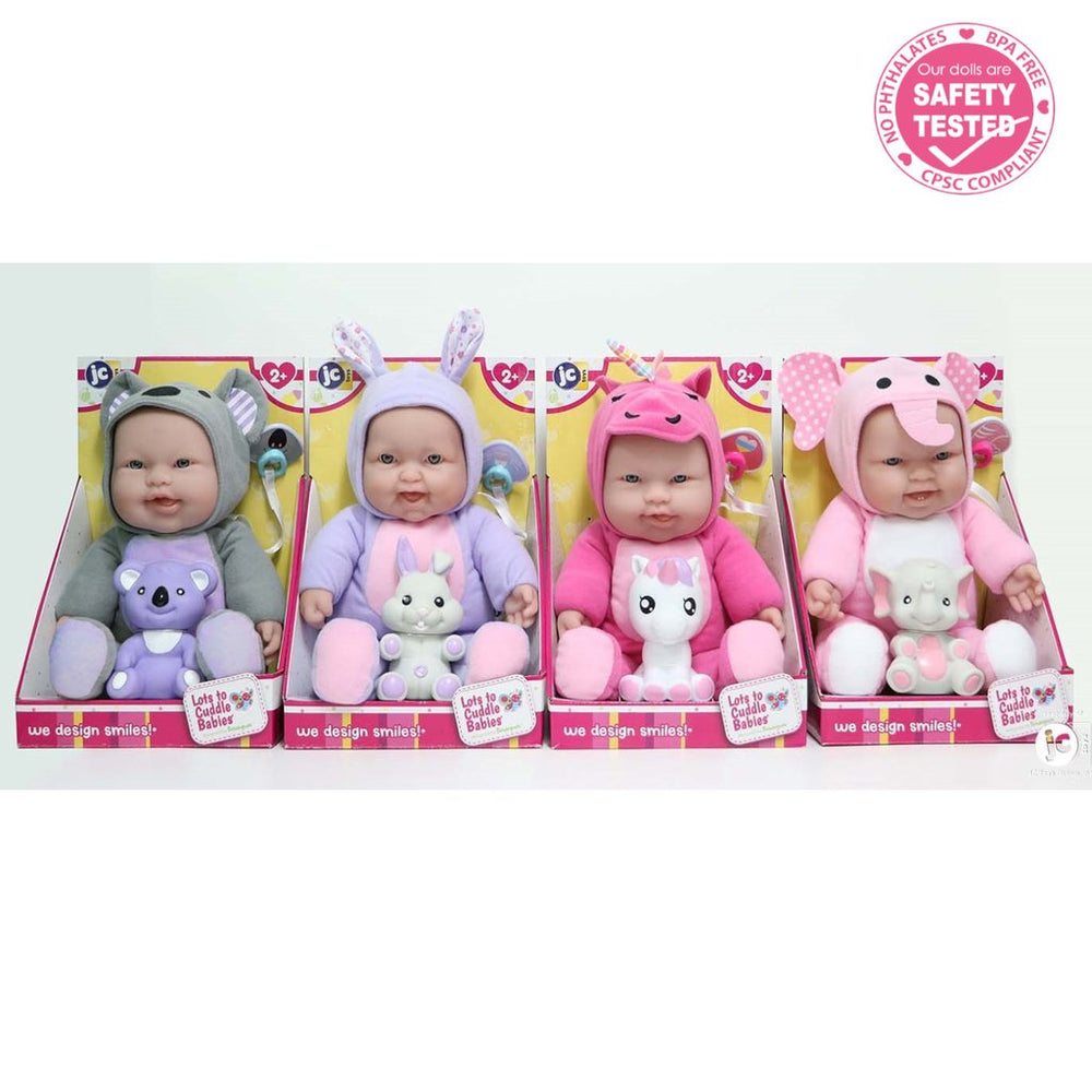 Jc toys lots to cuddle babies store