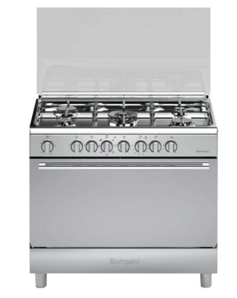 Bompani 5 Gas Burner 90 x 60Cm Cooker With Electric Oven & Grill BO683